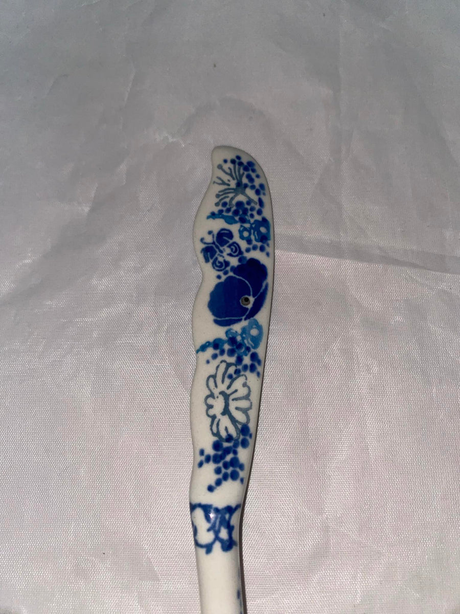 Winter Poppy Ridged Knife - Shape 563 - Pattern Winter Poppy – Polish ...