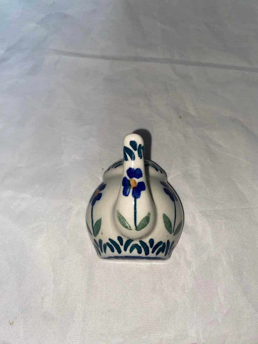 Blue Tulip Teapot Key Holder - Shape W-007 - Pattern Blue Tulip ...