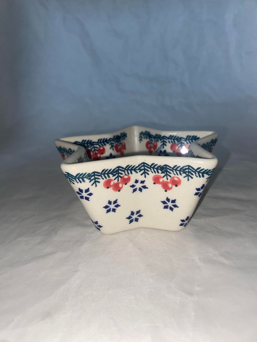 Red Cardinal Star Bowl - Shape M-046 - Pattern Red Cardinal (GILE ...