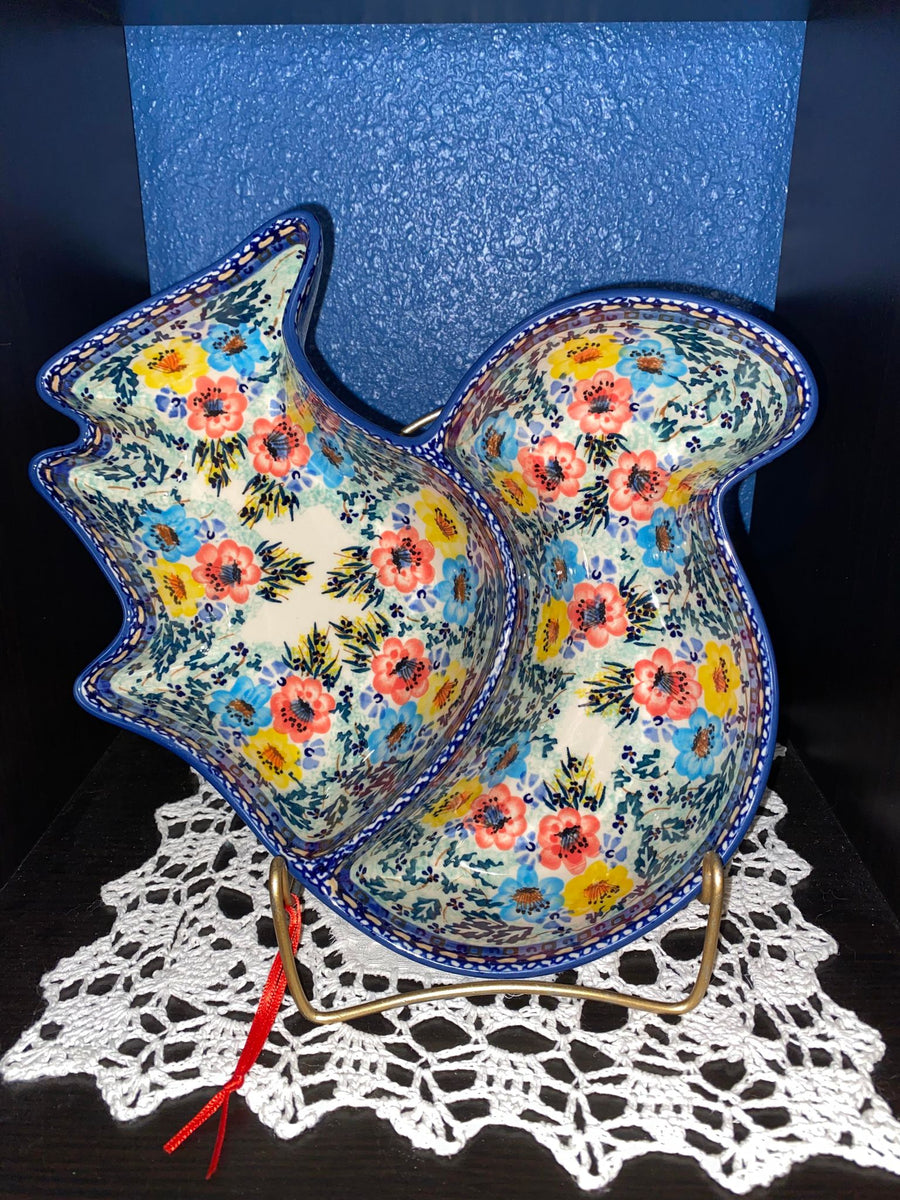 Elizabeth Squirrel Platter - Pattern Elizabeth (WK79) – Polish Pottery ...