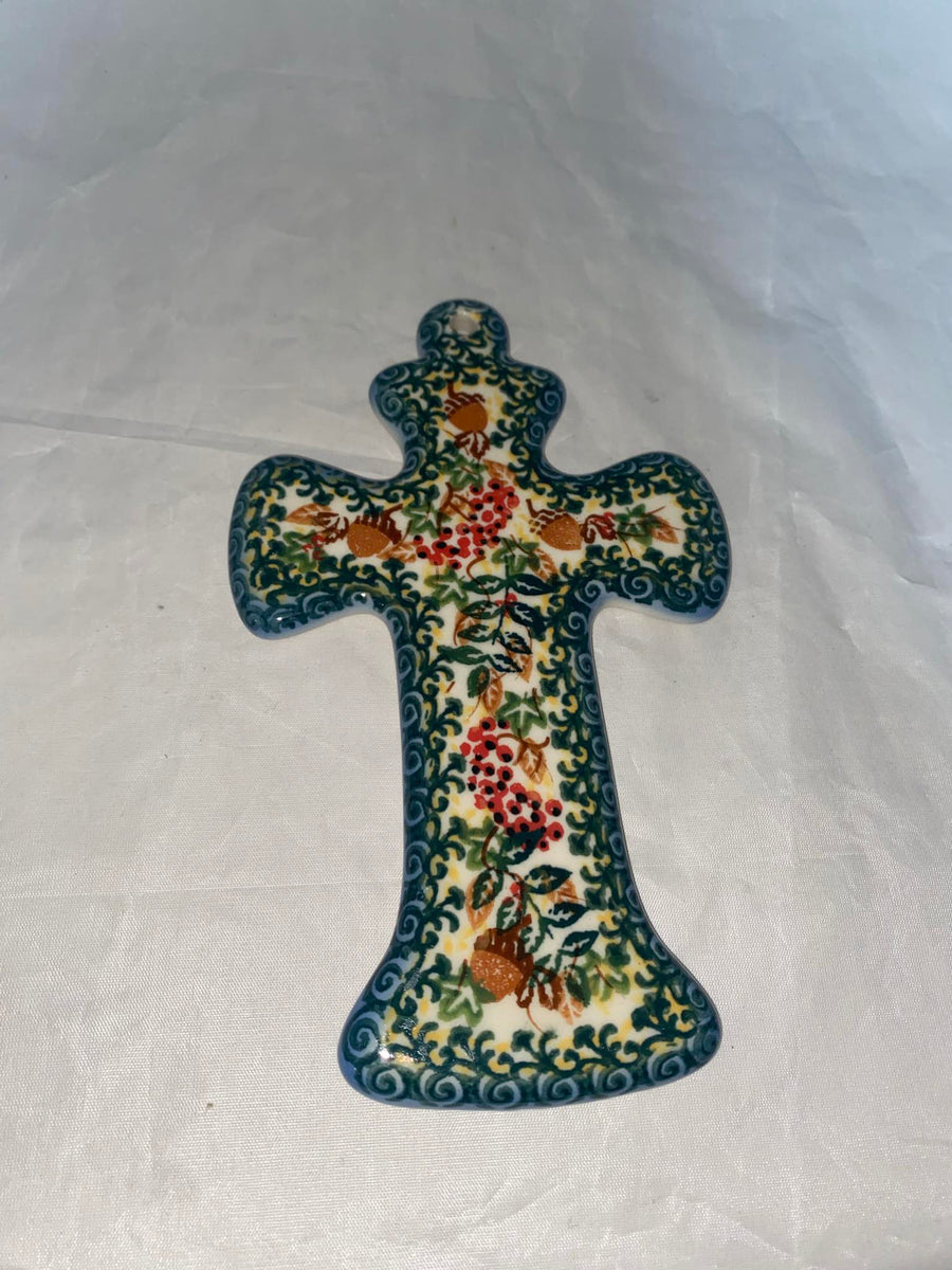 Acorn Cross - Pattern: Acorn - Factory: Kalich – Polish Pottery Pantry