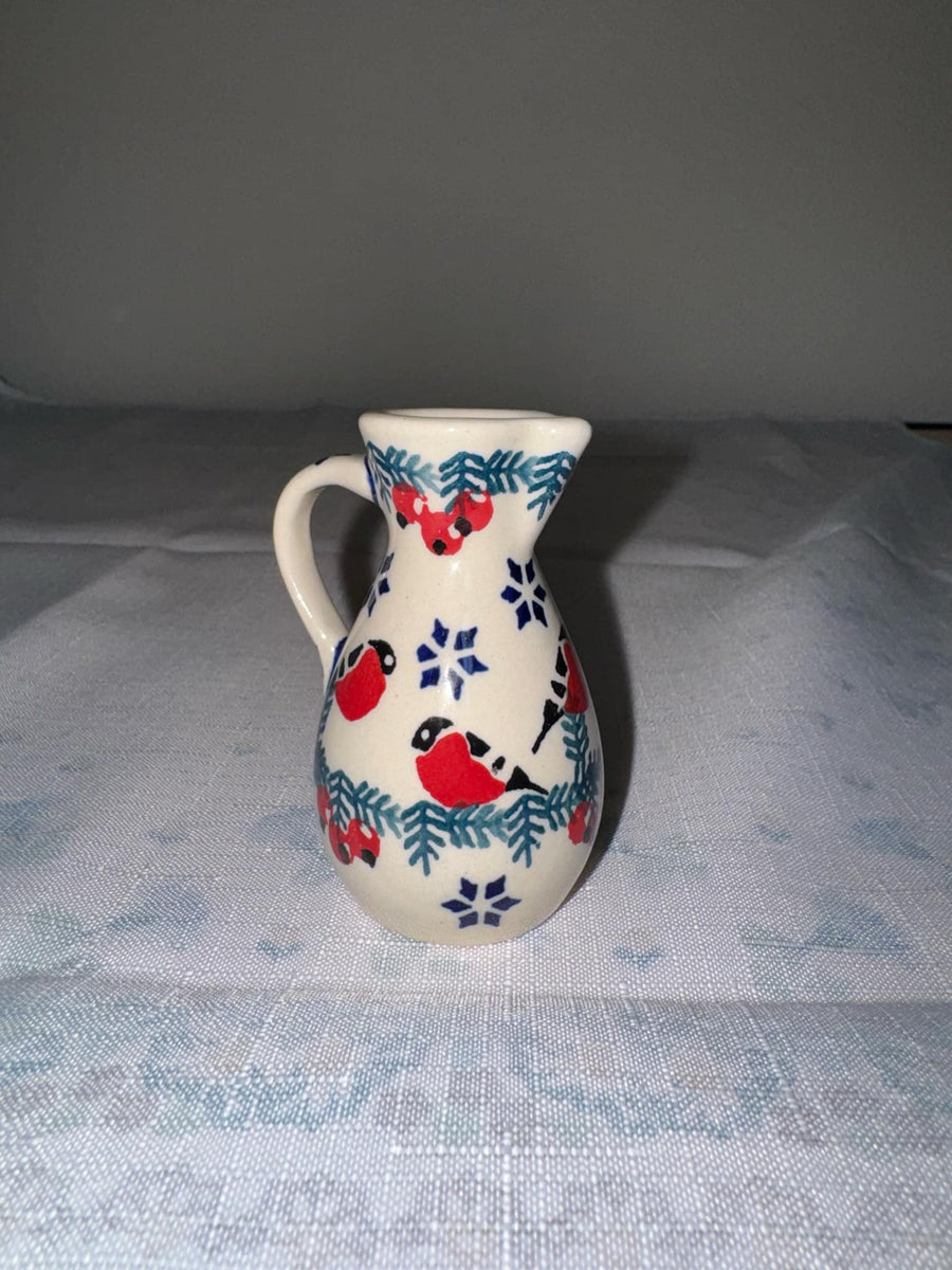 Red Cardinal Mini Pitcher - Shape D-059 - Pattern Red Cardinal – Polish ...
