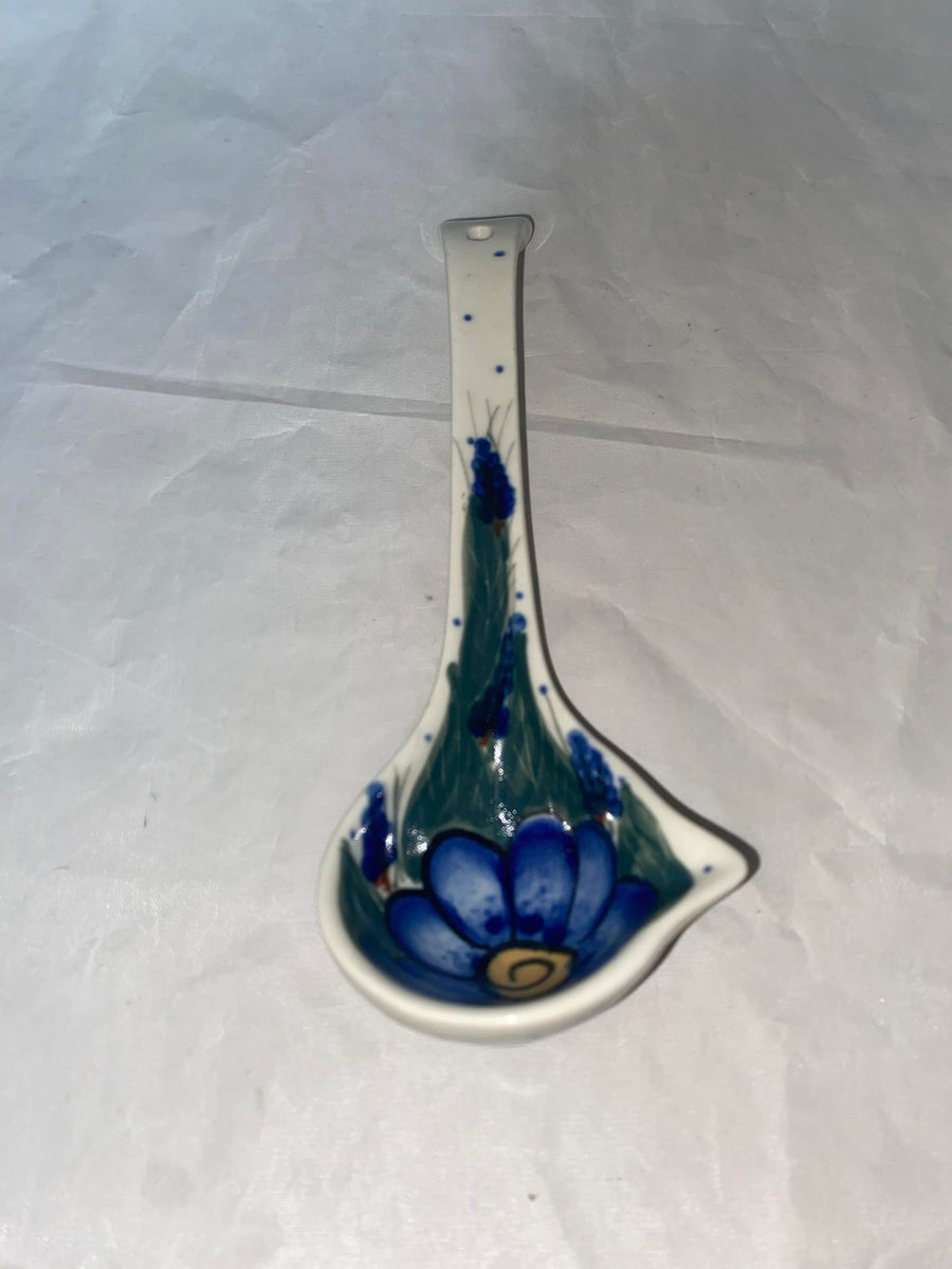Blue Flower Ladle - Pattern Blue Flower – Polish Pottery Pantry