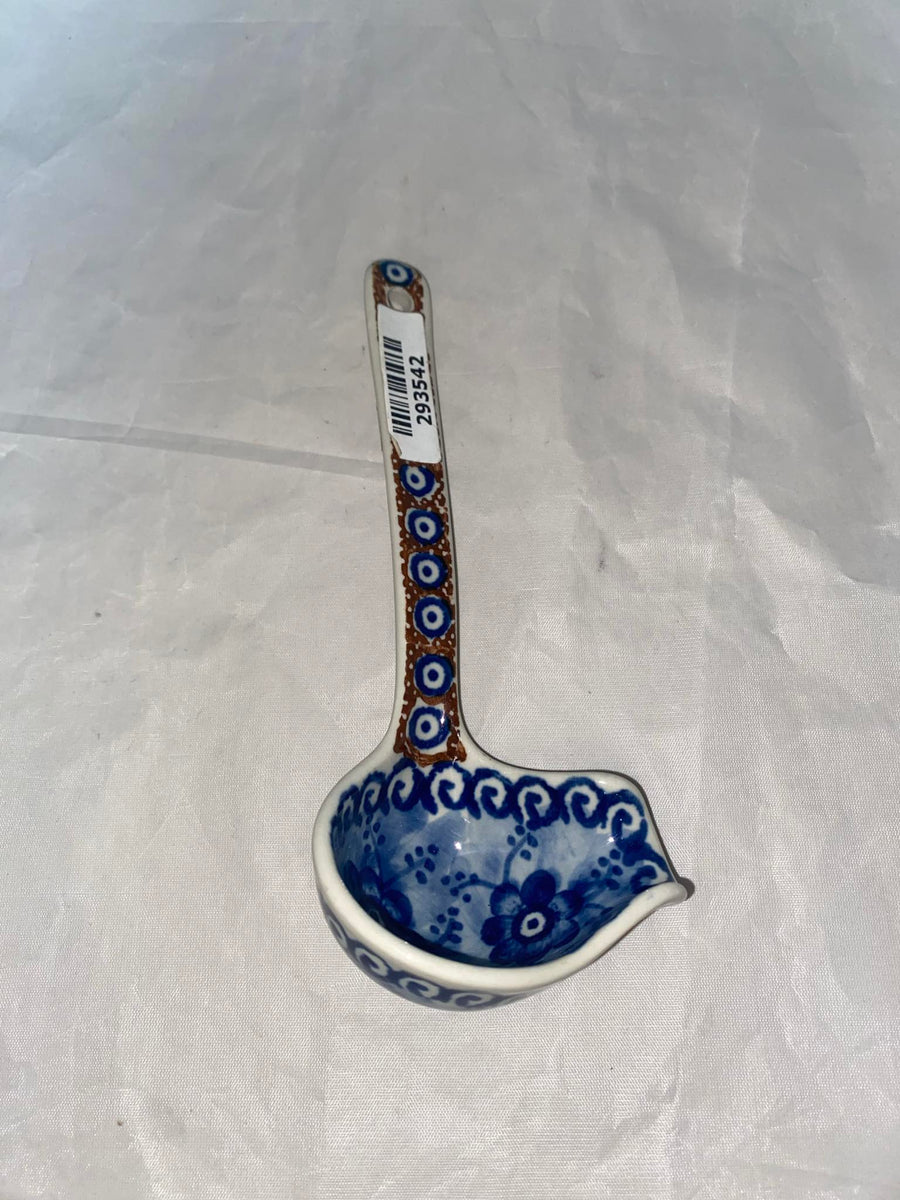 Blue Flower Ladle - Pattern Blue Flower – Polish Pottery Pantry