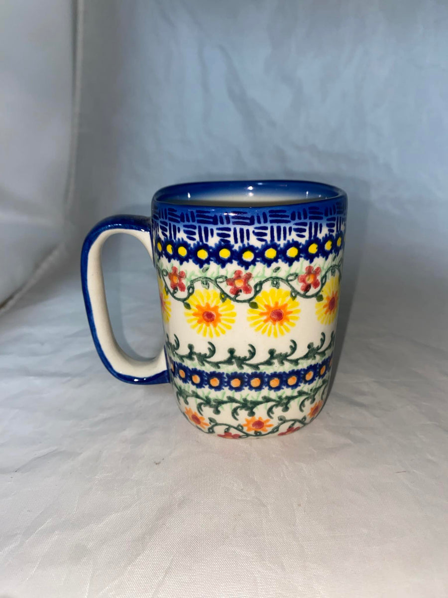 Daisy Mug - Pattern Daisy – Polish Pottery Pantry