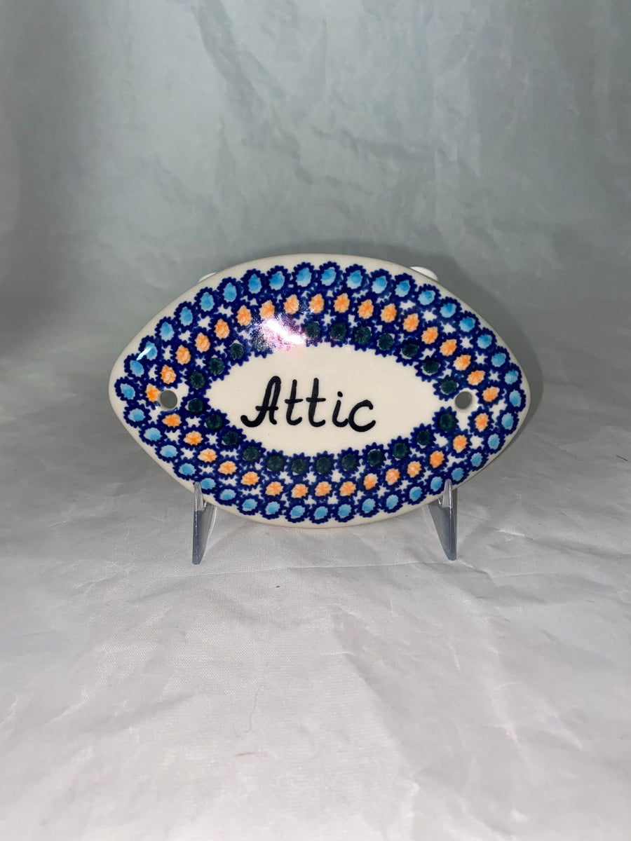 Fiesta Dots Attic Sign - Pattern Fiesta Dots – Polish Pottery Pantry